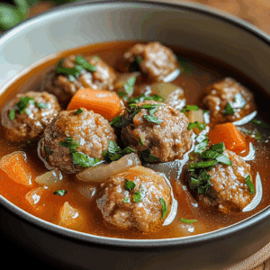 How to Make Comforting Meatball Soup Fast - Lina Corner